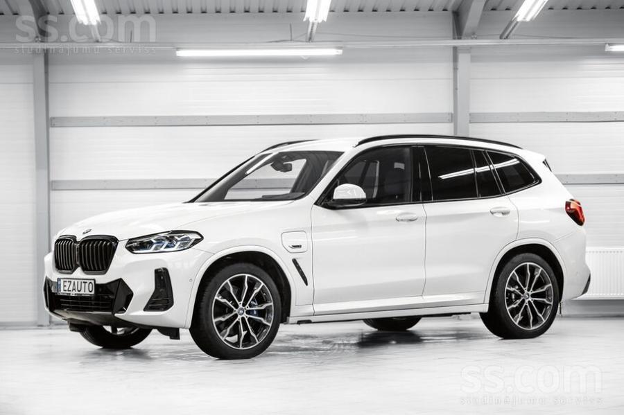 White BMW X3 2021 in Tukums, with an engine capacity of 2.00 L and mileage of 0 thousand km for 35777 €, photo 7 on AUTOMOTO.COM.LV