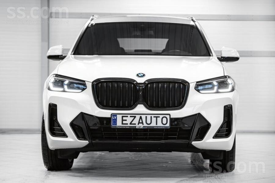 White BMW X3 2021 in Tukums, with an engine capacity of 2.00 L and mileage of 0 thousand km for 35777 €, photo 11 on AUTOMOTO.COM.LV