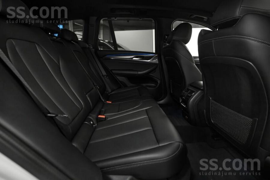 White BMW X3 2021 in Tukums, with an engine capacity of 2.00 L and mileage of 0 thousand km for 35777 €, photo 17 on AUTOMOTO.COM.LV