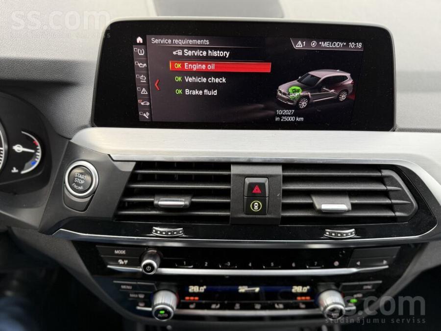 Balts BMW X3 2021 Rīga, ar dzinēja tilpumu 2.00 L un nobraukumu 118 tūkst. km par 25950 €, foto 17 vietnē AUTOMOTO.COM.LV