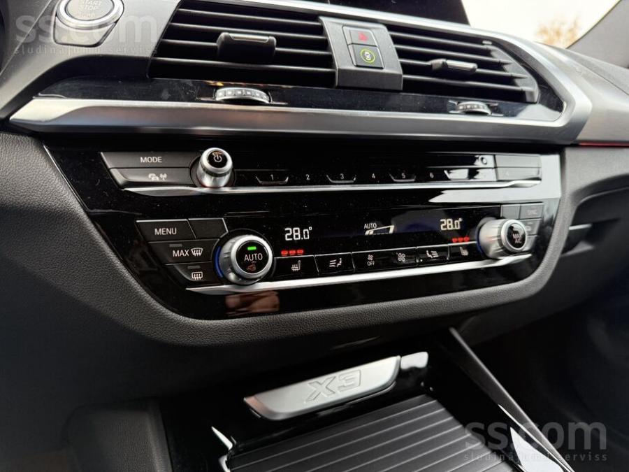 Balts BMW X3 2021 Rīga, ar dzinēja tilpumu 2.00 L un nobraukumu 118 tūkst. km par 25950 €, foto 19 vietnē AUTOMOTO.COM.LV