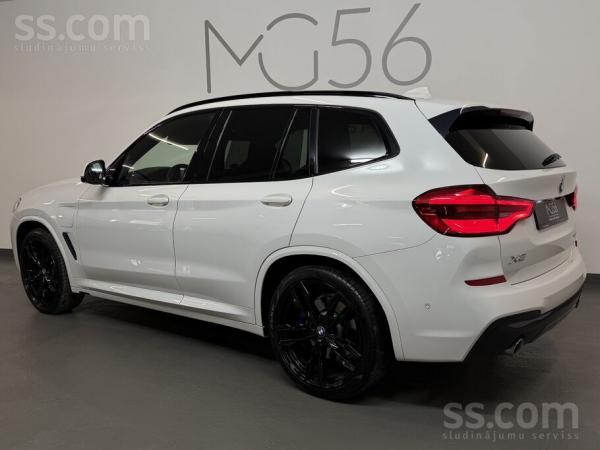 White BMW X3 2021 in Riga, with an engine capacity of 2.00 L and mileage of 112 thousand km for 36900 €, photo 3 on AUTOMOTO.COM.LV