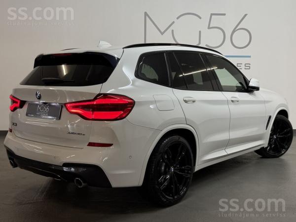 White BMW X3 2021 in Riga, with an engine capacity of 2.00 L and mileage of 112 thousand km for 36900 €, photo 5 on AUTOMOTO.COM.LV