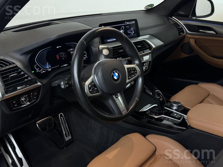 Белый БМВ Х3 2021 в Рига, объемом двигателя 2.00 л и пробегом 112 тыс. км за 36900 €, фото 7 на AUTOMOTO.COM.LV