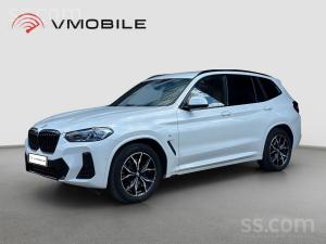 Balts BMW X3 2021 Rīga, ar dzinēja tilpumu 2.00 L un nobraukumu 81 tūkst. km par 44990 €, foto  vietnē AUTOMOTO.COM.LV