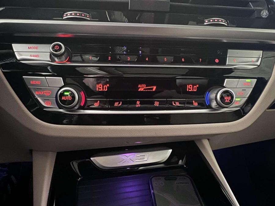 Белый БМВ Х3 2021 в Вильнюс, объемом двигателя 2.00 л и пробегом 135 тыс. км за 23900 €, фото 18 на AUTOMOTO.COM.LV