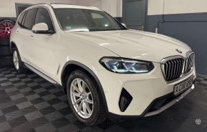 White BMW X3 2022 in Vilnius, with an engine capacity of 2.00 L and mileage of 184 thousand km for 29500 €, photo 3 on AUTOMOTO.COM.LV