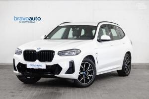 Balts BMW X3 2022 Viļņa, ar dzinēja tilpumu 2.00 L un nobraukumu 62 tūkst. km par 41954 €, foto  vietnē AUTOMOTO.COM.LV