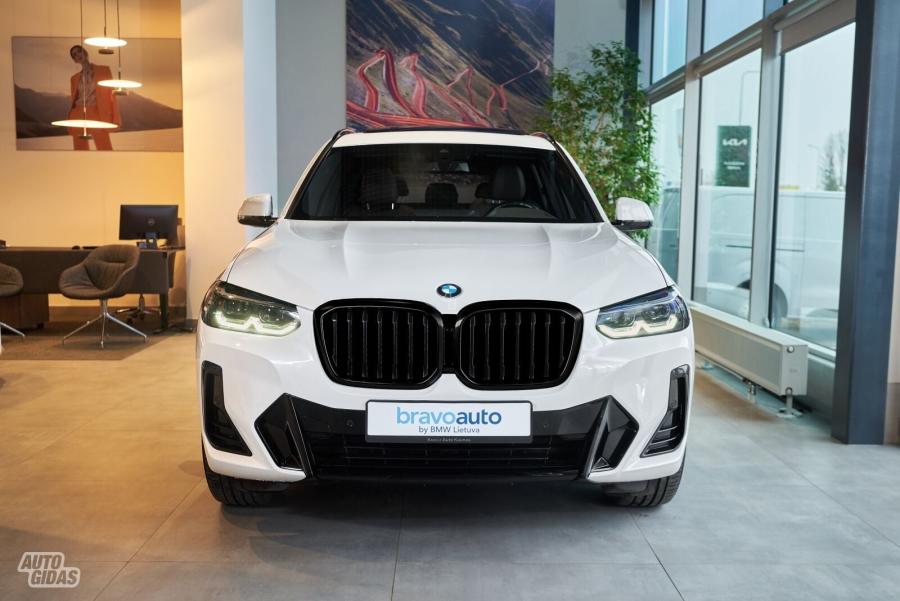 Balts BMW X3 2022 Kauņa, ar dzinēja tilpumu 2.00 L un nobraukumu 96 tūkst. km par 41555 €, foto 2 vietnē AUTOMOTO.COM.LV