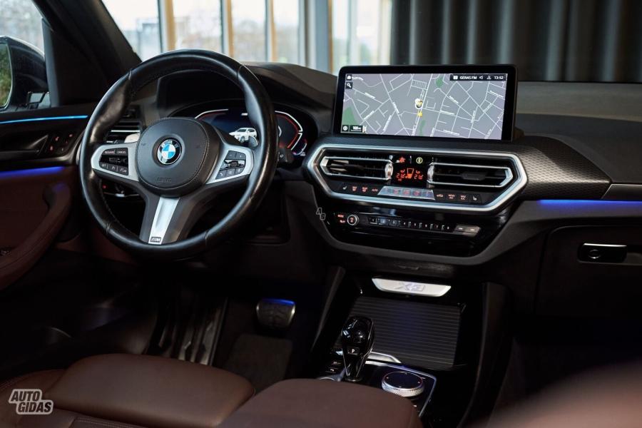 Balts BMW X3 2022 Kauņa, ar dzinēja tilpumu 2.00 L un nobraukumu 96 tūkst. km par 41555 €, foto 9 vietnē AUTOMOTO.COM.LV