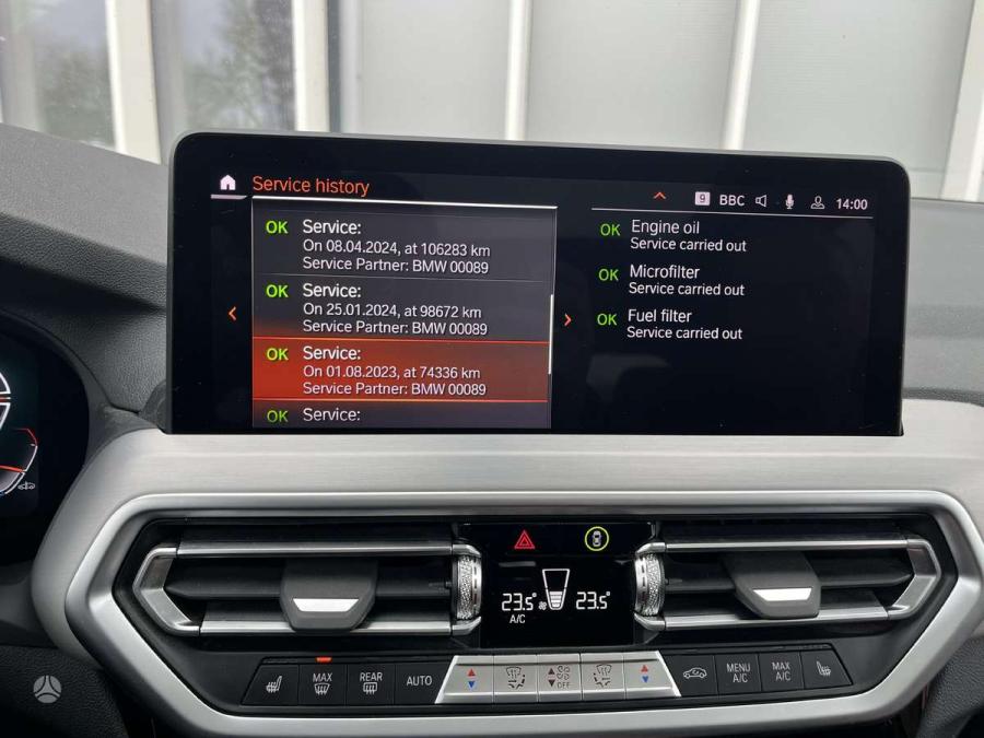 Белый БМВ Х3 2022 в Вильнюс, объемом двигателя 2.00 л и пробегом 185 тыс. км за 29900 €, фото 37 на AUTOMOTO.COM.LV