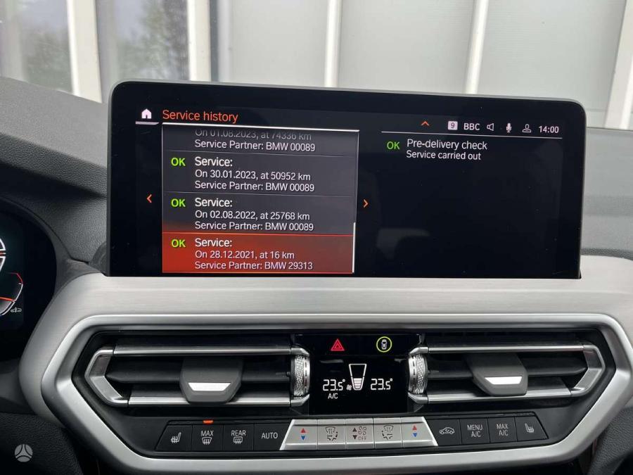 Белый БМВ Х3 2022 в Вильнюс, объемом двигателя 2.00 л и пробегом 185 тыс. км за 29900 €, фото 38 на AUTOMOTO.COM.LV