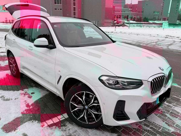 Balts BMW X3 2022 Viļņa, ar dzinēja tilpumu 2.00 L un nobraukumu 85 tūkst. km par 34500 €, foto 7 vietnē AUTOMOTO.COM.LV