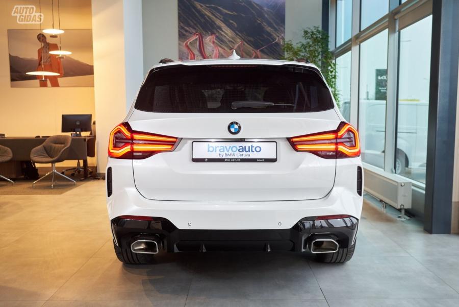 Balts BMW X3 2022 Kauņa, ar dzinēja tilpumu 2.00 L un nobraukumu 96 tūkst. km par 39981 €, foto 6 vietnē AUTOMOTO.COM.LV