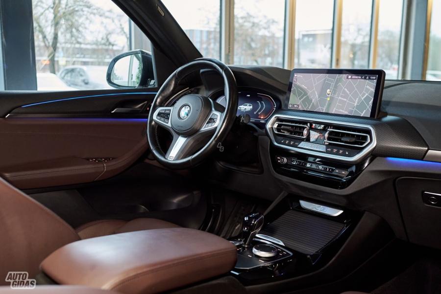 Balts BMW X3 2022 Kauņa, ar dzinēja tilpumu 2.00 L un nobraukumu 96 tūkst. km par 39981 €, foto 9 vietnē AUTOMOTO.COM.LV
