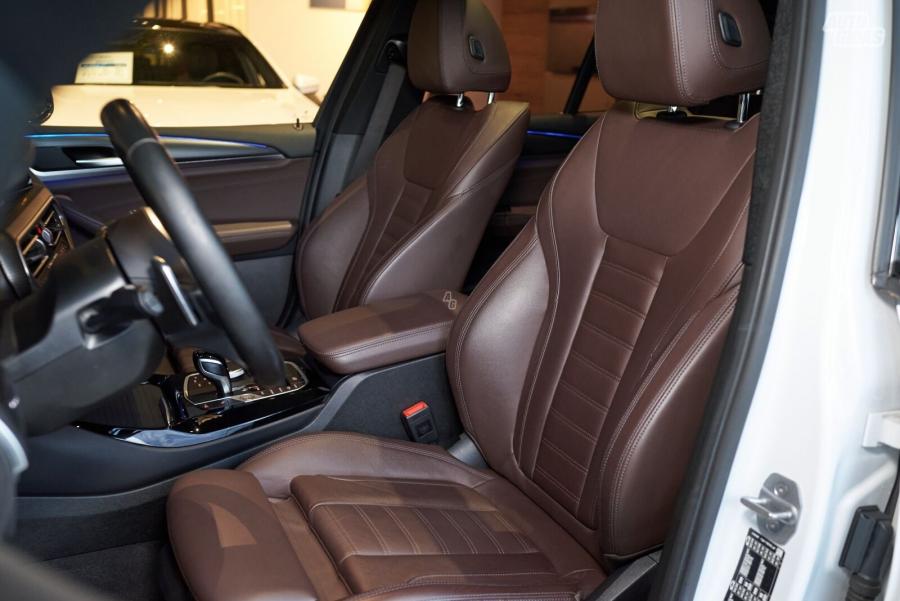 Balts BMW X3 2022 Kauņa, ar dzinēja tilpumu 2.00 L un nobraukumu 96 tūkst. km par 39981 €, foto 11 vietnē AUTOMOTO.COM.LV