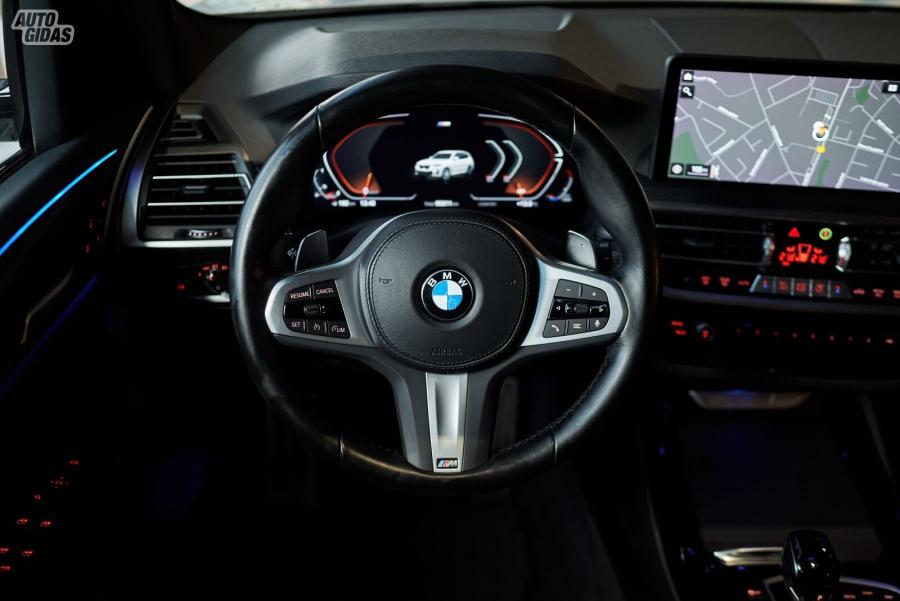 Balts BMW X3 2022 Kauņa, ar dzinēja tilpumu 2.00 L un nobraukumu 96 tūkst. km par 39981 €, foto 16 vietnē AUTOMOTO.COM.LV