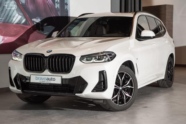 White BMW X3 2022 in Kaunas, with an engine capacity of 2.00 L and mileage of 96 thousand km for 39600 €, photo 1 on AUTOMOTO.COM.LV