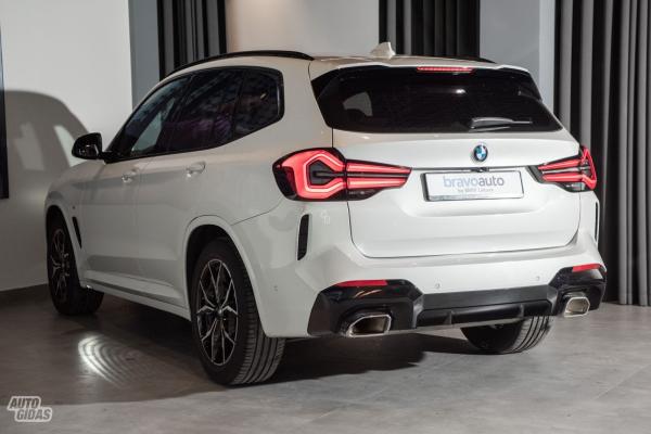 White BMW X3 2022 in Kaunas, with an engine capacity of 2.00 L and mileage of 96 thousand km for 39600 €, photo 7 on AUTOMOTO.COM.LV