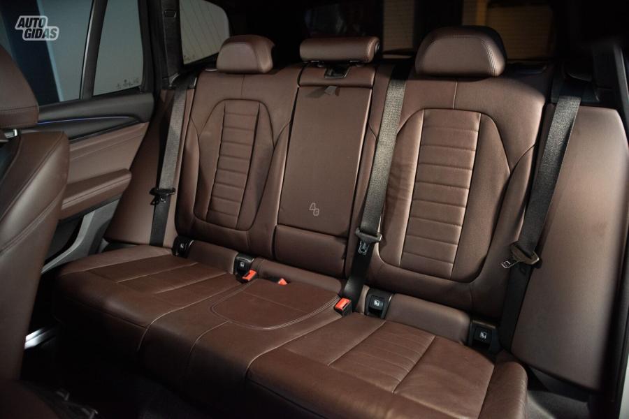 White BMW X3 2022 in Kaunas, with an engine capacity of 2.00 L and mileage of 96 thousand km for 39600 €, photo 20 on AUTOMOTO.COM.LV