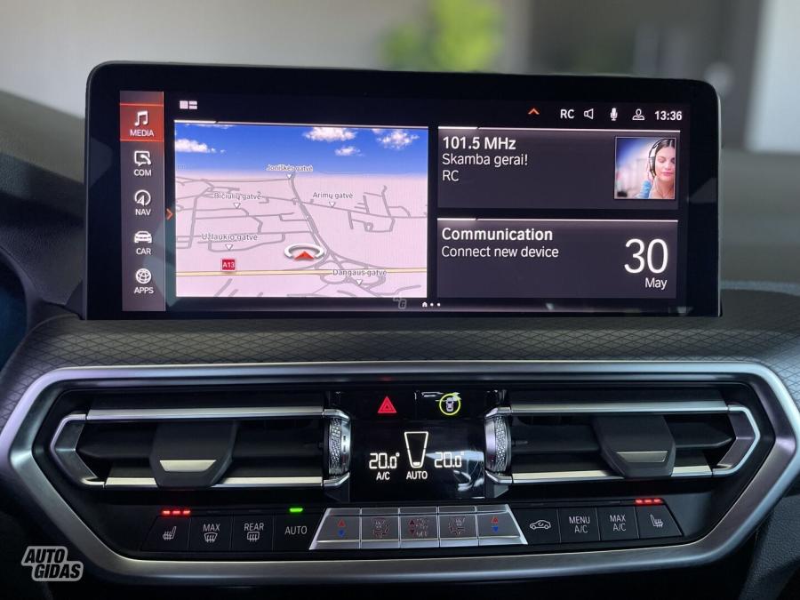 Balts BMW X3 2022 Klaipėda, ar dzinēja tilpumu 2.00 L un nobraukumu 193 tūkst. km par 33431 €, foto 18 vietnē AUTOMOTO.COM.LV