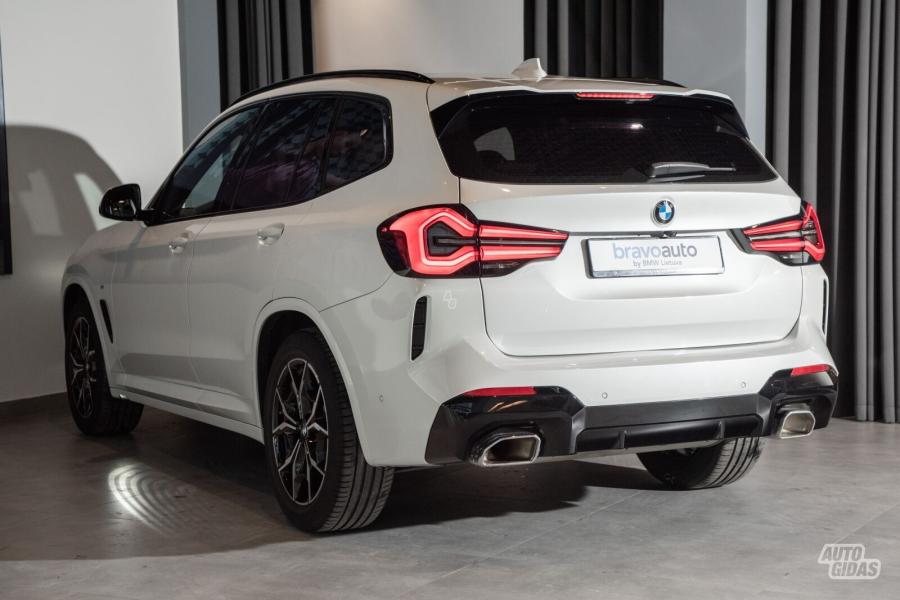 Balts BMW X3 2022 Kauņa, ar dzinēja tilpumu 2.00 L un nobraukumu 96 tūkst. km par 38800 €, foto 8 vietnē AUTOMOTO.COM.LV