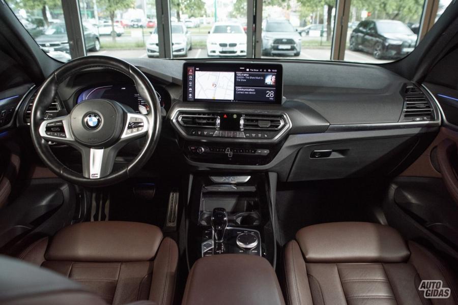 Balts BMW X3 2022 Kauņa, ar dzinēja tilpumu 2.00 L un nobraukumu 96 tūkst. km par 38800 €, foto 15 vietnē AUTOMOTO.COM.LV