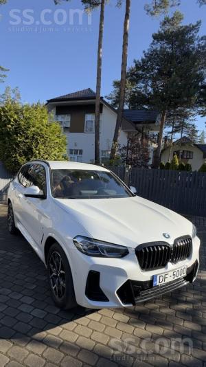 White BMW X3 2022 in Riga, with an engine capacity of 2.00 L and mileage of 78 thousand km for 48500 €, photo 7 on AUTOMOTO.COM.LV