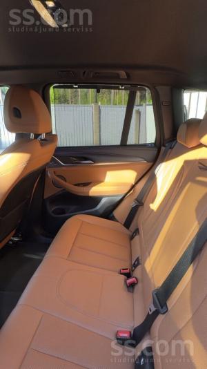 White BMW X3 2022 in Riga, with an engine capacity of 2.00 L and mileage of 78 thousand km for 48500 €, photo 17 on AUTOMOTO.COM.LV