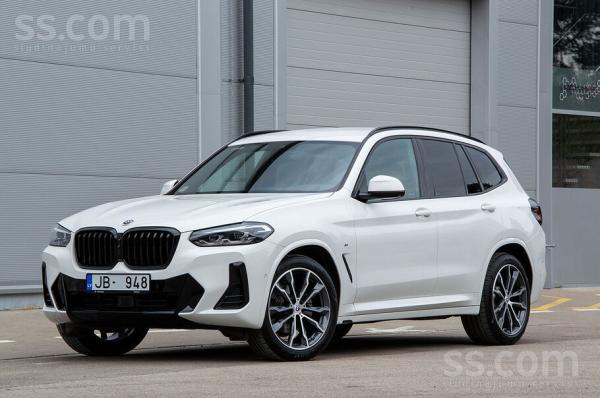 Balts BMW X3 2022 Rīga, ar dzinēja tilpumu 2.00 L un nobraukumu 43 tūkst. km par 42500 €, foto 1 vietnē AUTOMOTO.COM.LV