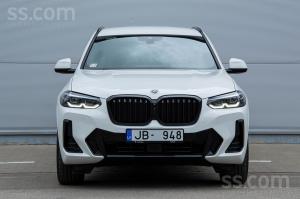 White BMW X3 2022 in Riga, with an engine capacity of 2.00 L and mileage of 43 thousand km for 42500 €, photo 6 on AUTOMOTO.COM.LV