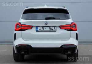 White BMW X3 2022 in Riga, with an engine capacity of 2.00 L and mileage of 43 thousand km for 42500 €, photo 12 on AUTOMOTO.COM.LV