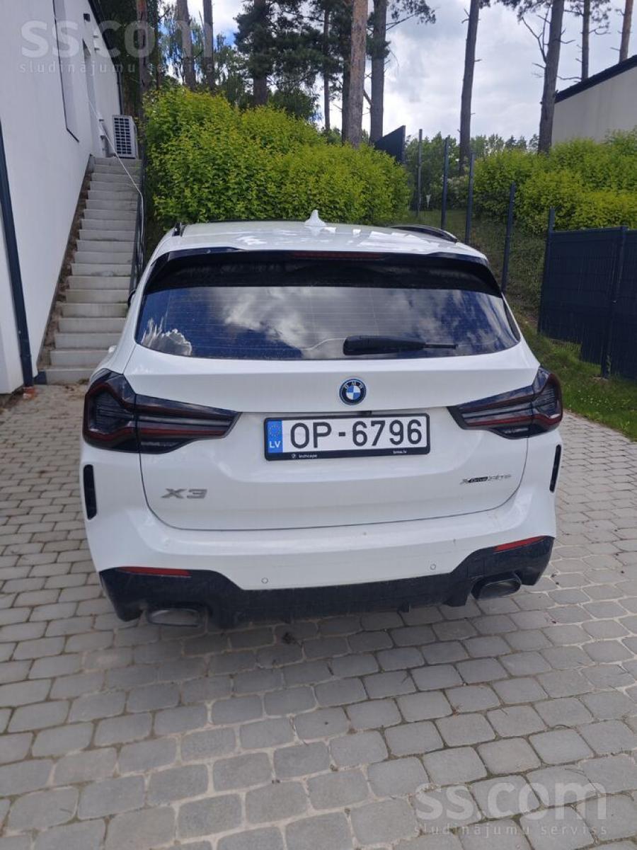 Balts BMW X3 2022 Rīga, ar dzinēja tilpumu 2.00 L un nobraukumu 105 tūkst. km par 44000 €, foto 3 vietnē AUTOMOTO.COM.LV