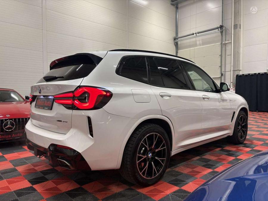 Balts BMW X3 2022 Viļņa, ar dzinēja tilpumu 2.00 L un nobraukumu 88 tūkst. km par 32400 €, foto 5 vietnē AUTOMOTO.COM.LV