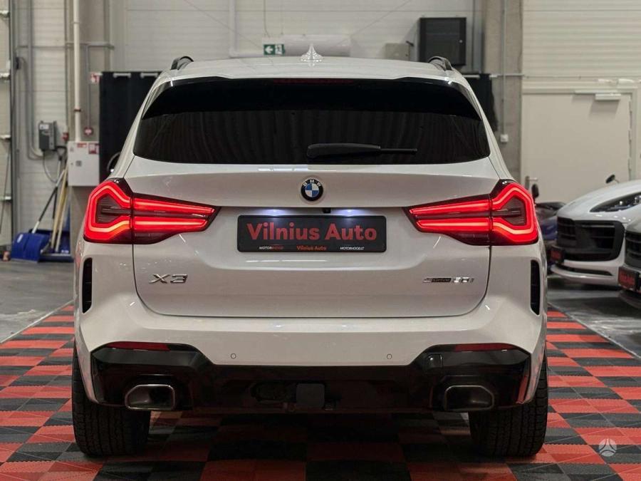 Balts BMW X3 2022 Viļņa, ar dzinēja tilpumu 2.00 L un nobraukumu 88 tūkst. km par 32400 €, foto 6 vietnē AUTOMOTO.COM.LV