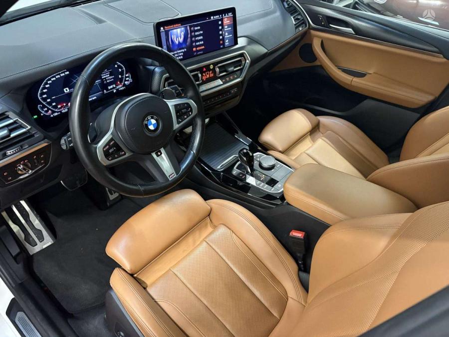 Balts BMW X3 2022 Viļņa, ar dzinēja tilpumu 2.00 L un nobraukumu 88 tūkst. km par 32400 €, foto 12 vietnē AUTOMOTO.COM.LV