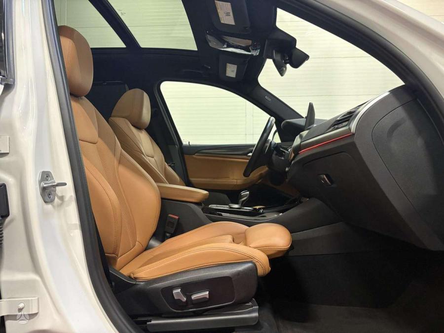 Balts BMW X3 2022 Viļņa, ar dzinēja tilpumu 2.00 L un nobraukumu 88 tūkst. km par 32400 €, foto 18 vietnē AUTOMOTO.COM.LV