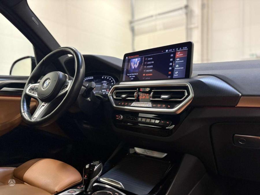 Balts BMW X3 2022 Viļņa, ar dzinēja tilpumu 2.00 L un nobraukumu 88 tūkst. km par 32400 €, foto 19 vietnē AUTOMOTO.COM.LV