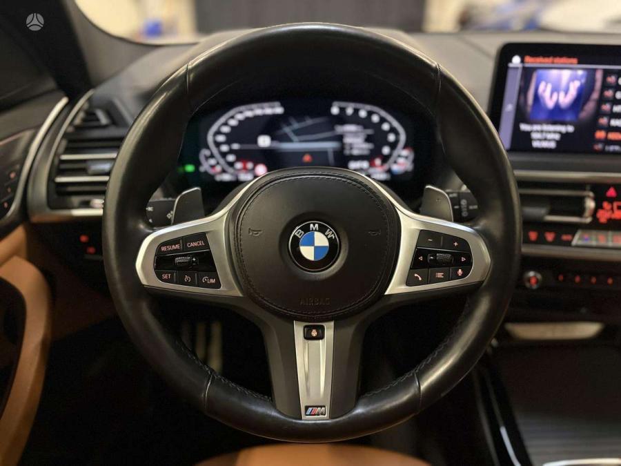 Balts BMW X3 2022 Viļņa, ar dzinēja tilpumu 2.00 L un nobraukumu 88 tūkst. km par 32400 €, foto 22 vietnē AUTOMOTO.COM.LV