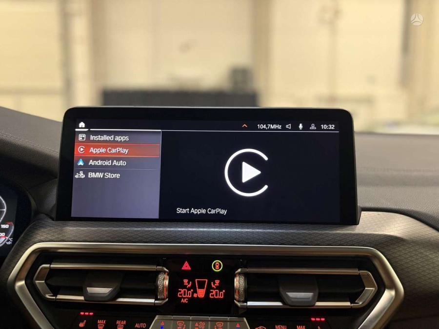 Balts BMW X3 2022 Viļņa, ar dzinēja tilpumu 2.00 L un nobraukumu 88 tūkst. km par 32400 €, foto 32 vietnē AUTOMOTO.COM.LV