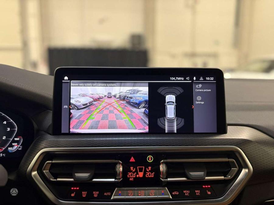 Balts BMW X3 2022 Viļņa, ar dzinēja tilpumu 2.00 L un nobraukumu 88 tūkst. km par 32400 €, foto 33 vietnē AUTOMOTO.COM.LV
