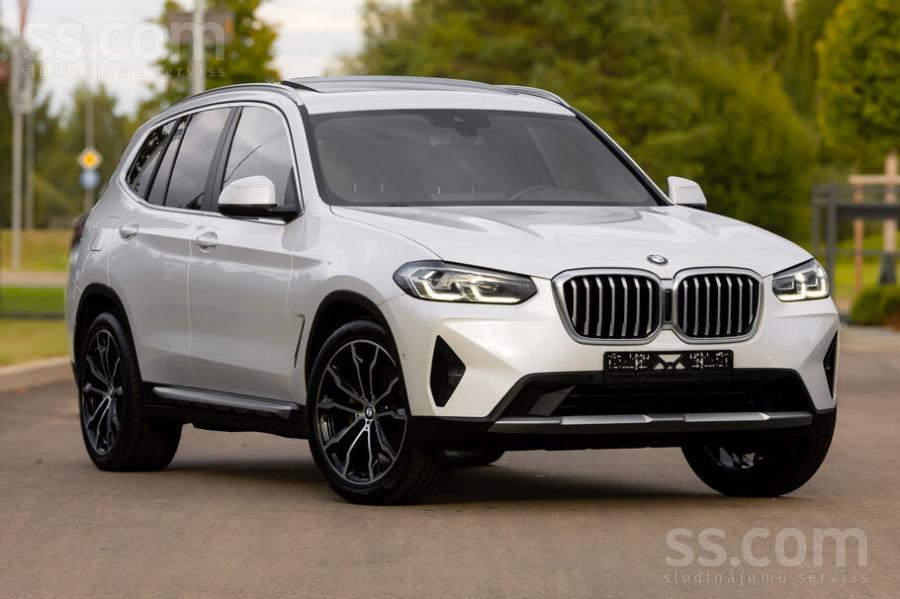 Balts BMW X3 2022 Jelgava, ar dzinēja tilpumu 2.00 L un nobraukumu 0 tūkst. km par 27500 €, foto 4 vietnē AUTOMOTO.COM.LV