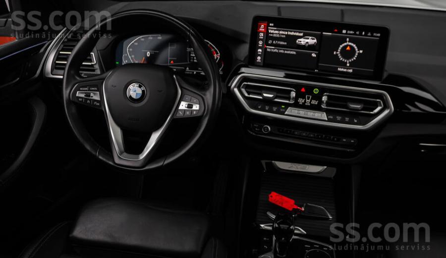 Balts BMW X3 2022 Jelgava, ar dzinēja tilpumu 2.00 L un nobraukumu 0 tūkst. km par 27500 €, foto 16 vietnē AUTOMOTO.COM.LV