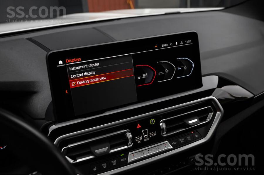 Balts BMW X3 2022 Jelgava, ar dzinēja tilpumu 2.00 L un nobraukumu 0 tūkst. km par 27500 €, foto 27 vietnē AUTOMOTO.COM.LV