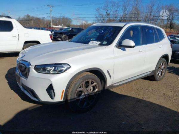 Balts BMW X3 2023 Klaipėda, ar dzinēja tilpumu 2.00 L un nobraukumu 21 tūkst. km par 15000 €, foto 2 vietnē AUTOMOTO.COM.LV