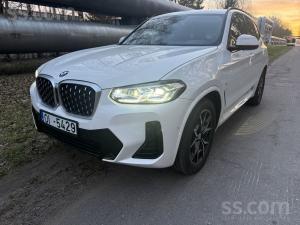 Белый БМВ Х3 2023 в Рига, объемом двигателя 2.00 л и пробегом 137 тыс. км за 38500 €, фото  на AUTOMOTO.COM.LV
