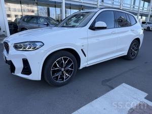 White BMW X3 2023 in Riga, with an engine capacity of 2.00 L and mileage of 137 thousand km for 38500 €, photo 8 on AUTOMOTO.COM.LV
