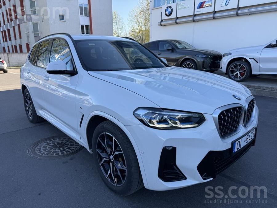 White BMW X3 2023 in Riga, with an engine capacity of 2.00 L and mileage of 137 thousand km for 38500 €, photo 20 on AUTOMOTO.COM.LV