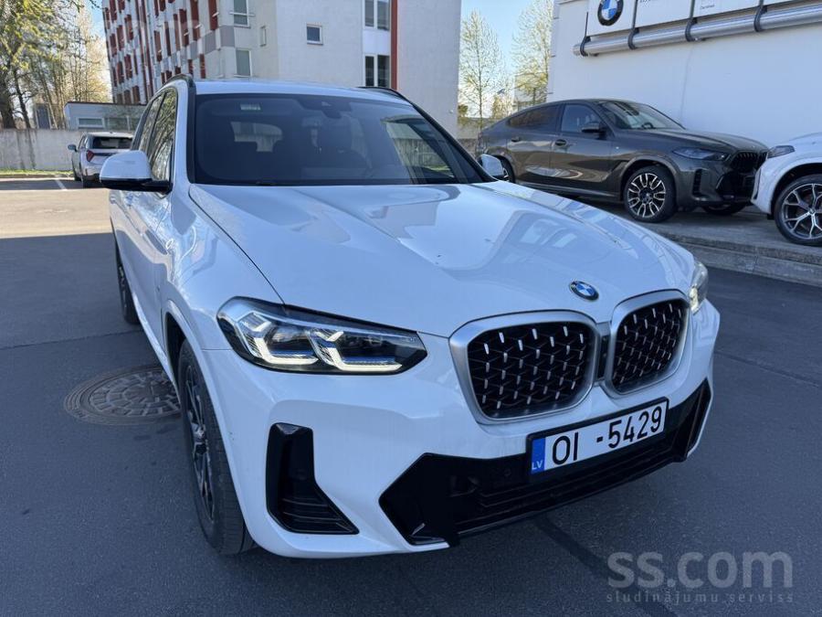 White BMW X3 2023 in Riga, with an engine capacity of 2.00 L and mileage of 137 thousand km for 38500 €, photo 21 on AUTOMOTO.COM.LV