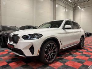 White BMW X3 2023 in Vilnius, with an engine capacity of 2.00 L and mileage of 141 thousand km for 31990 €, photo  on AUTOMOTO.COM.LV